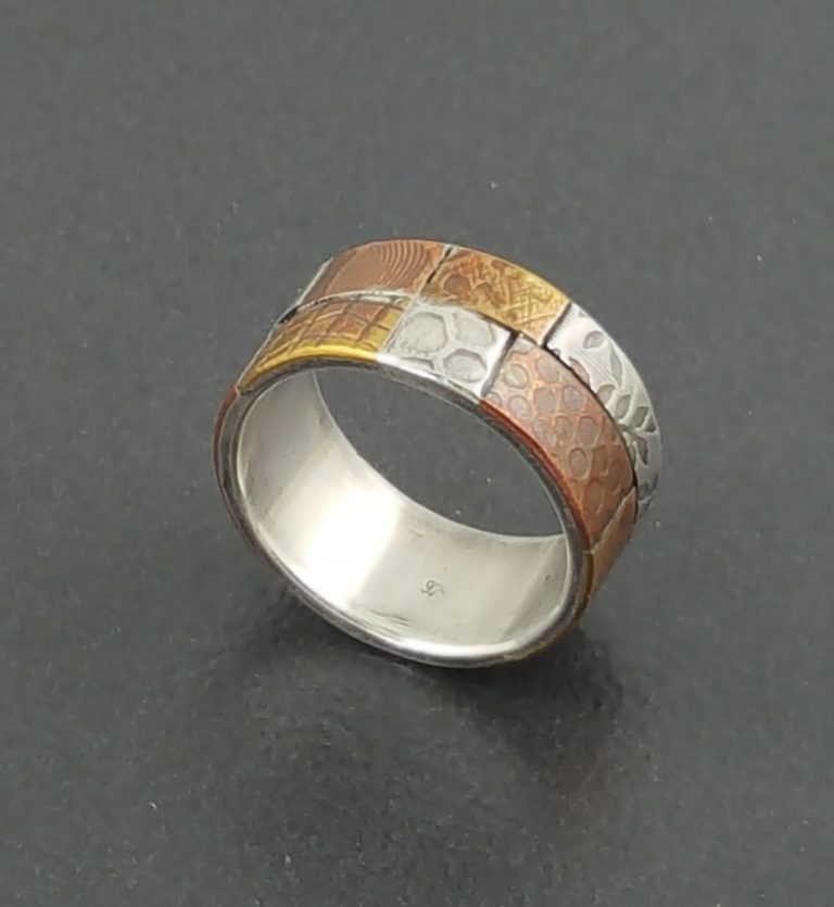 How to make a Patchwork Ring Band - Michele Grady Designs