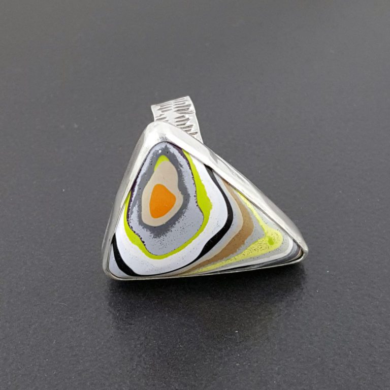 Fordite Ring - Michele Grady Designs