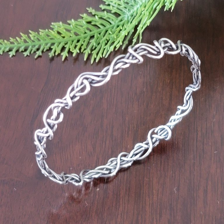 Grapevine Bangle MADE TO ORDER - Michele Grady Designs